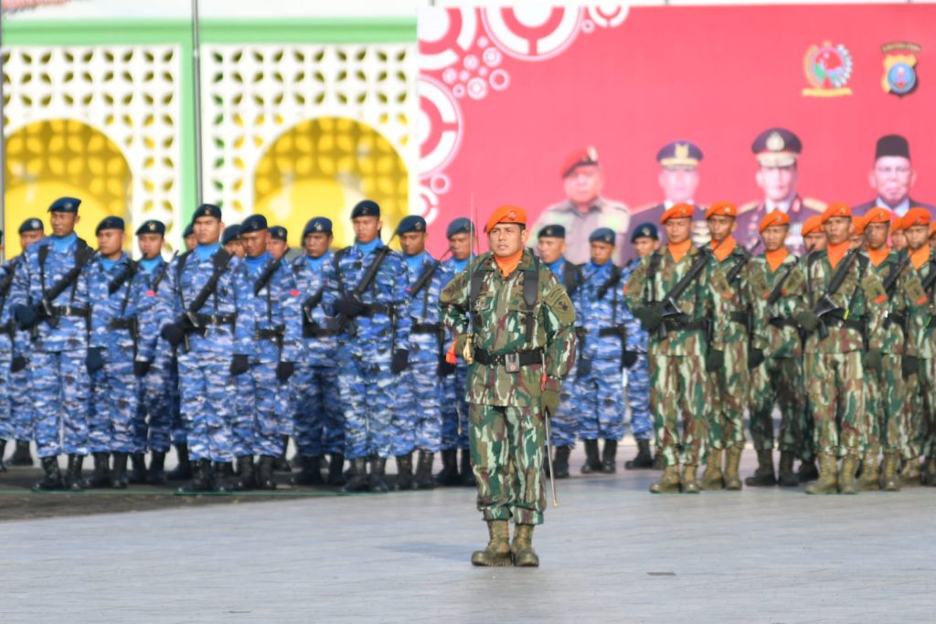 Prajurit Yonko 469 Kopasgat Ikuti Upacara hari lahir pancasila provinsi ...